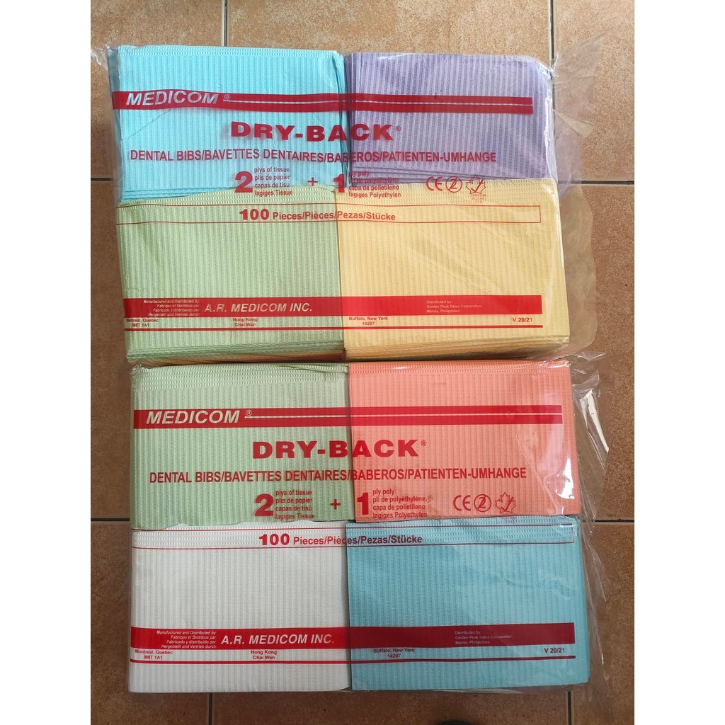 Medicom 3 Ply Dental Bib | Shopee Philippines