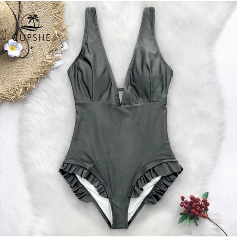 Cupshe One Piece Swimsuit Shopee Philippines