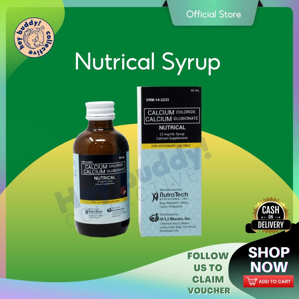 Nutrical Syrup Calcium Supplement for Cats and Dogs | Shopee Philippines