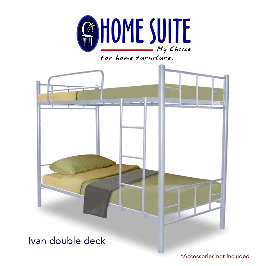 Steel Double Deck Frame - Ivan | Shopee Philippines