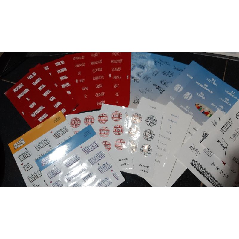 Official The Boyz Album Sticker | Shopee Philippines