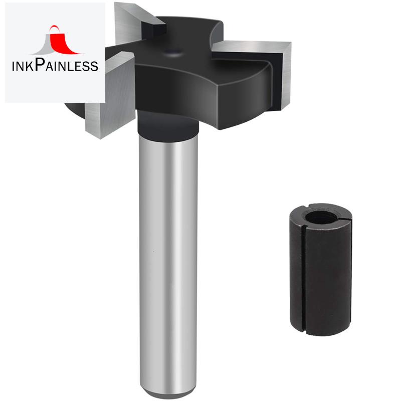 CNC Spoilboard Surfacing Router Bits, 1/4 Inch Shank 1 Inch Cutting ...