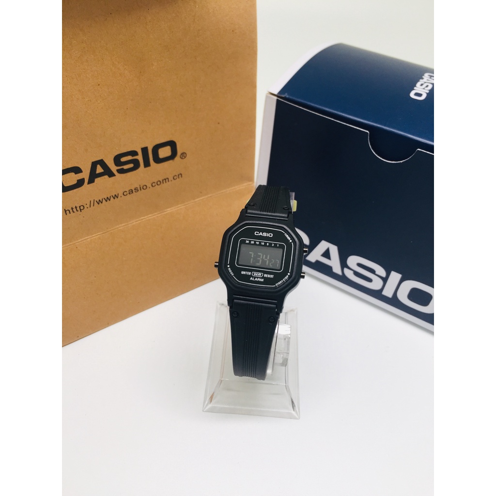 CASIO OEM Vintage Digital Singel Time Waterproof Rubber Unisex Watch ...