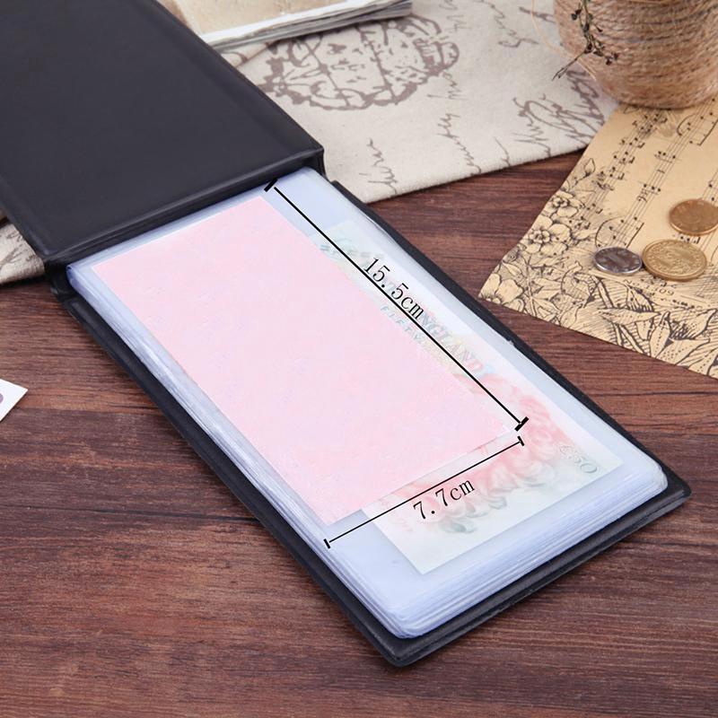 Money Albums for Paper Money Album Holder Money Banknote Storage Case ...