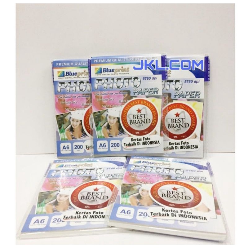 A6 blueprint photo paper a6 photo paper | Shopee Philippines