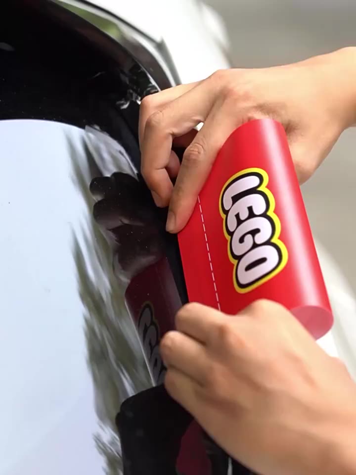 NEW Toyota Car Sticker Wash Label Style Trunk Door Decals PVC Auto ...