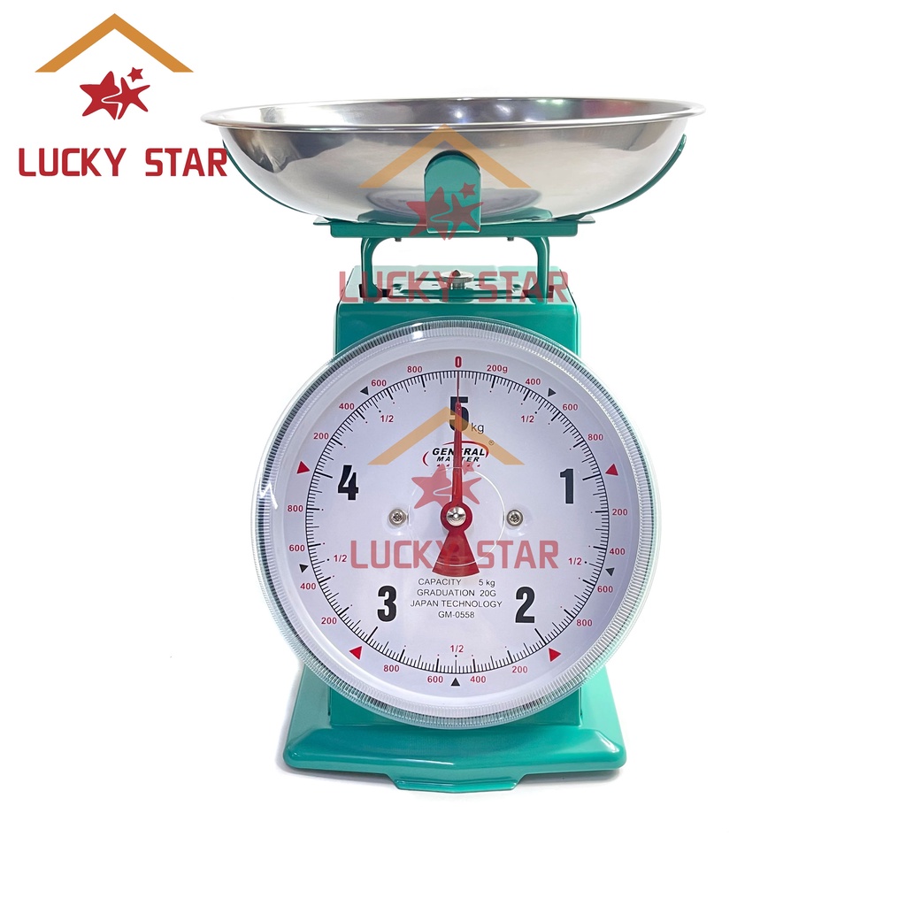 GM-0558 5kg Bowl Kitchen Scale General Master Dail Spring Scale ...