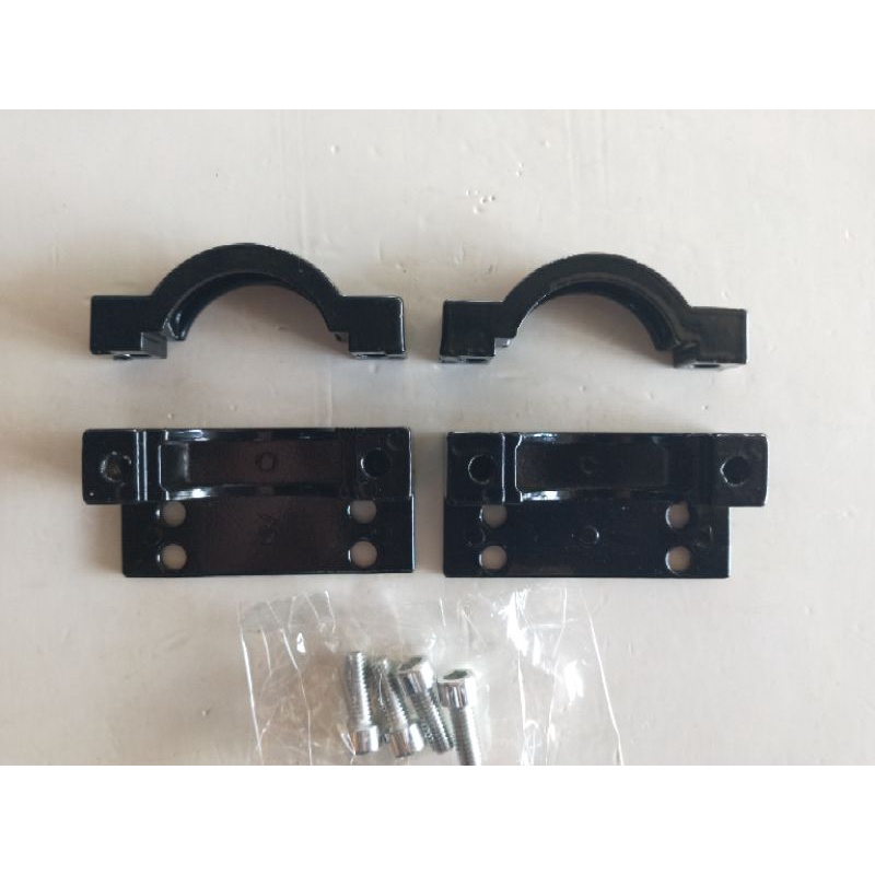 Front Fender bracket/Clamp (black) universal Motorcycle | Shopee ...