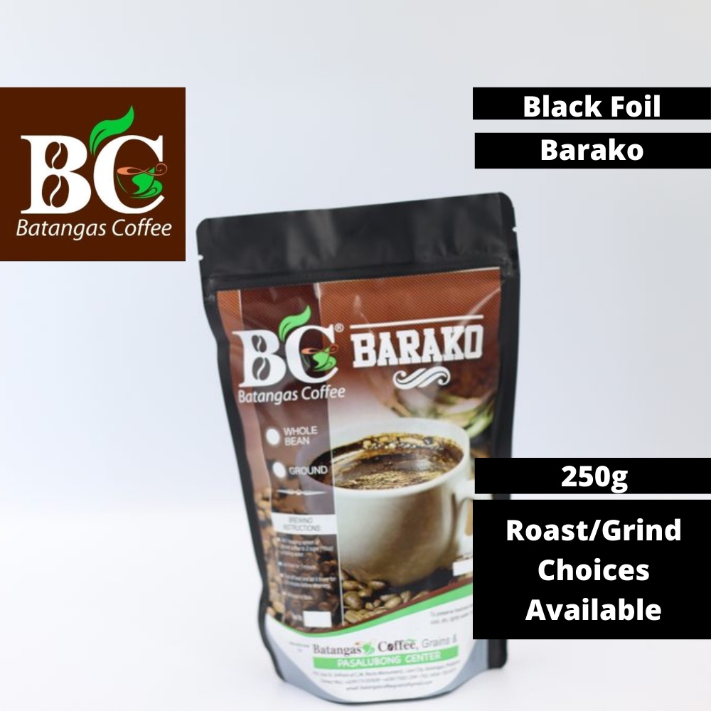 [BC] Kapeng Premium Barako Coffee 250g [Black Foil] | Shopee Philippines