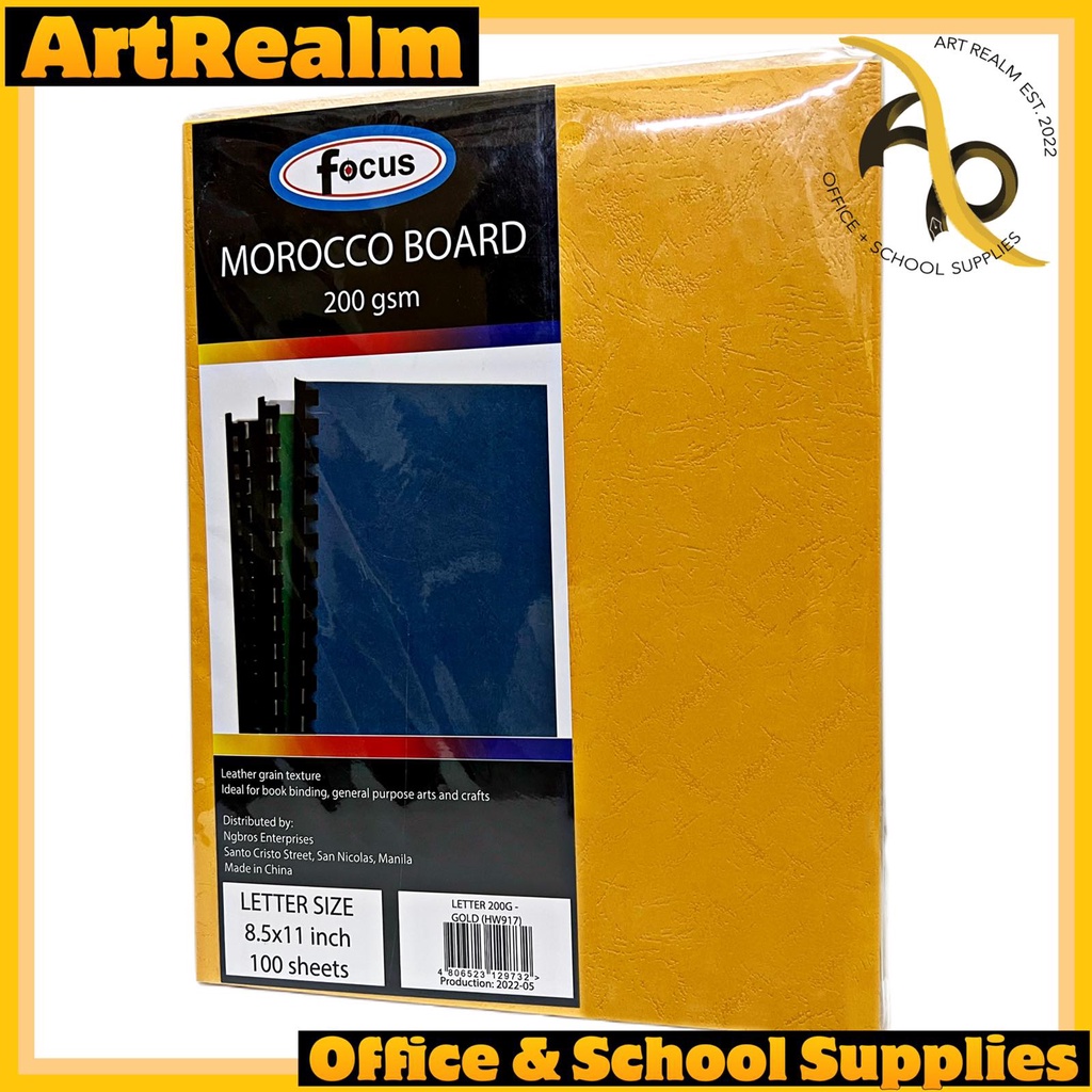 Focus Morocco Board 200gsm [Short | A4 | Long Size] | Shopee Philippines