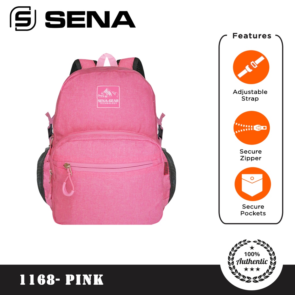 SENA-1168 Backpack Plain | Shopee Philippines