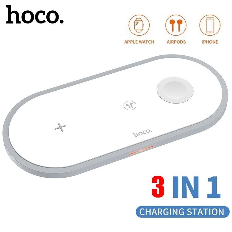 HOCO Original Cw24 Cw33 3 In1 Wireless Charger Stand For Iph 13 Pro Max ...
