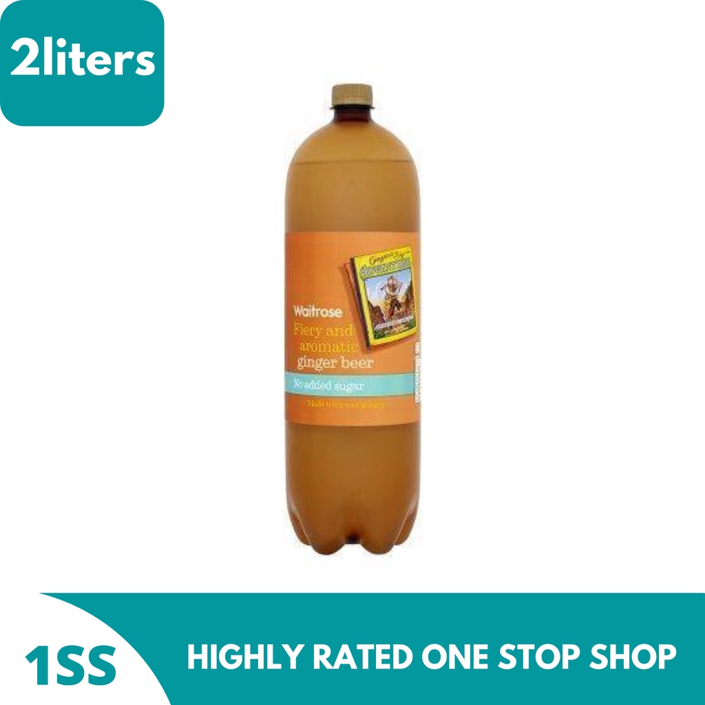 Waitrose Fiery and Aromatic Ginger Beer 2L | Shopee Philippines