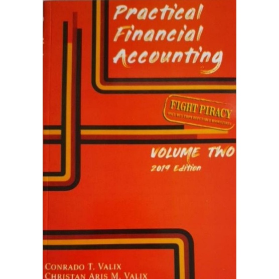Practical Financial Accounting volume 2 2023 by: Valix | Shopee Philippines
