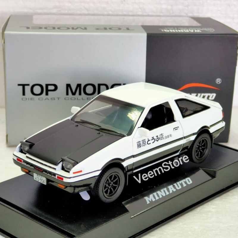 Die Cast 1:32 Toyota Trueno AE86 miniauto [open all doors] | Shopee ...