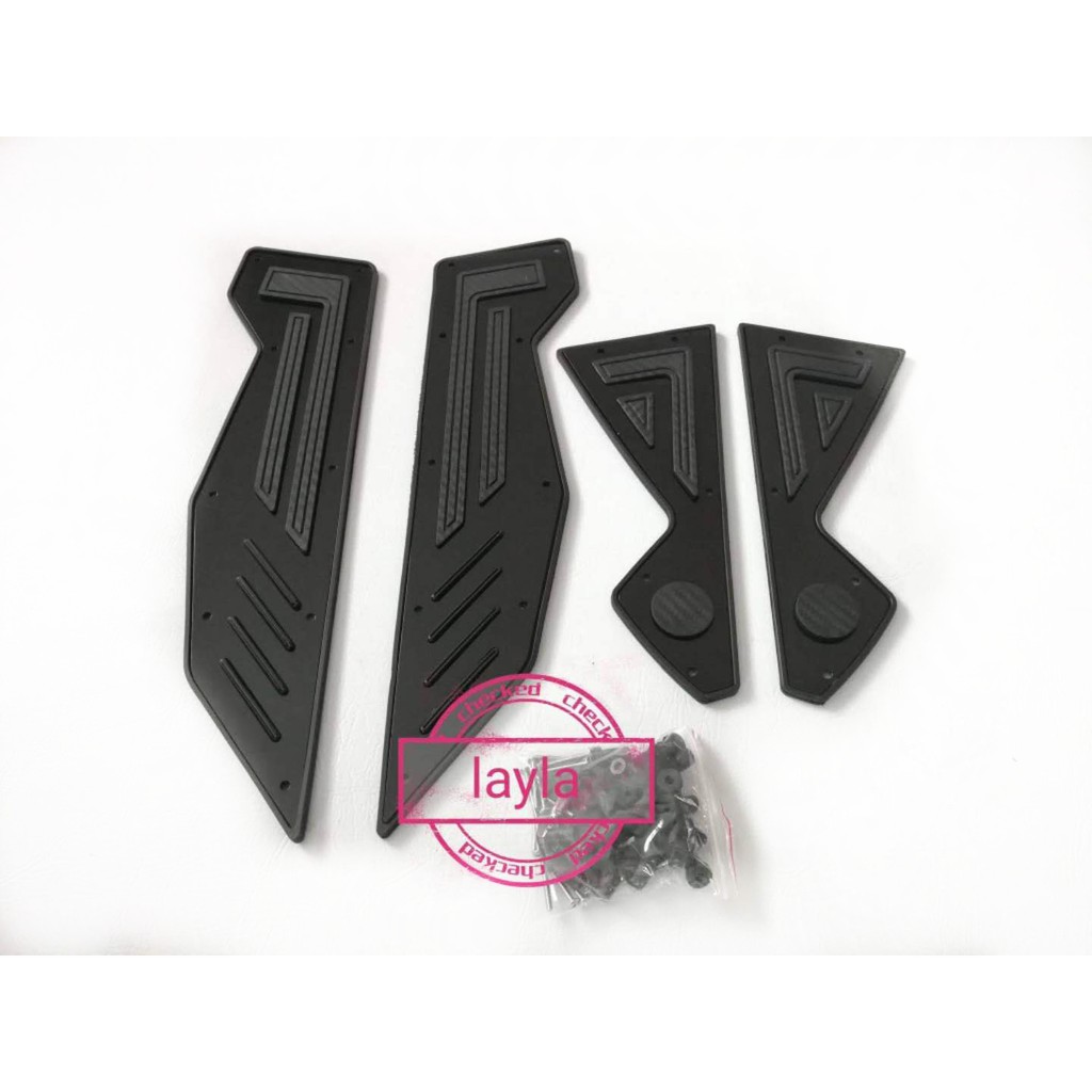 SKY YAMAHA NMAX Foot board Matting With Complete Bolts And Nuts ...