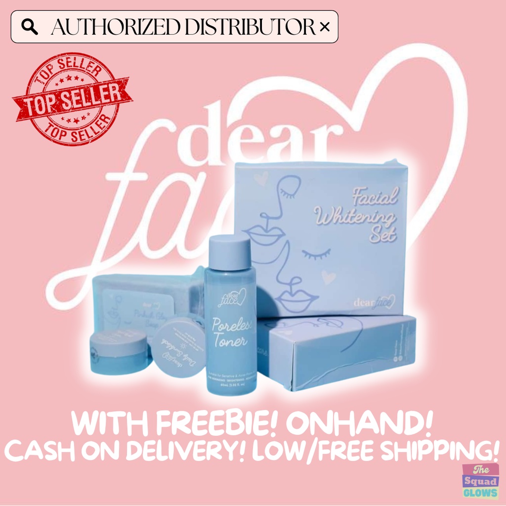 ONHAND Dear Face Facial Whitening Set with FREEBIE | Shopee Philippines