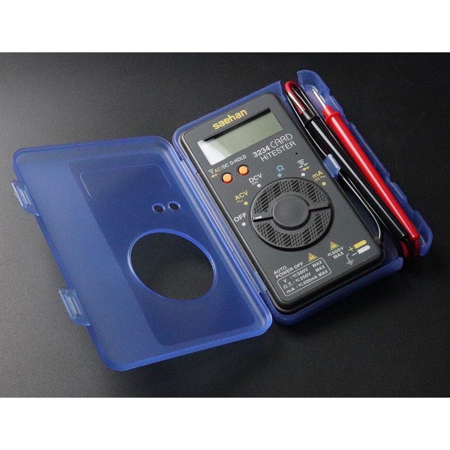 Digital Multimeter KOREA SAEHAN SH-3234 Card Mini Portable | Shopee ...