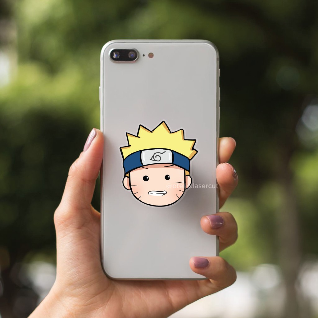 Griptok Naruto Sasuke Sakura Pop Stand Anime Character Phone Grip ...