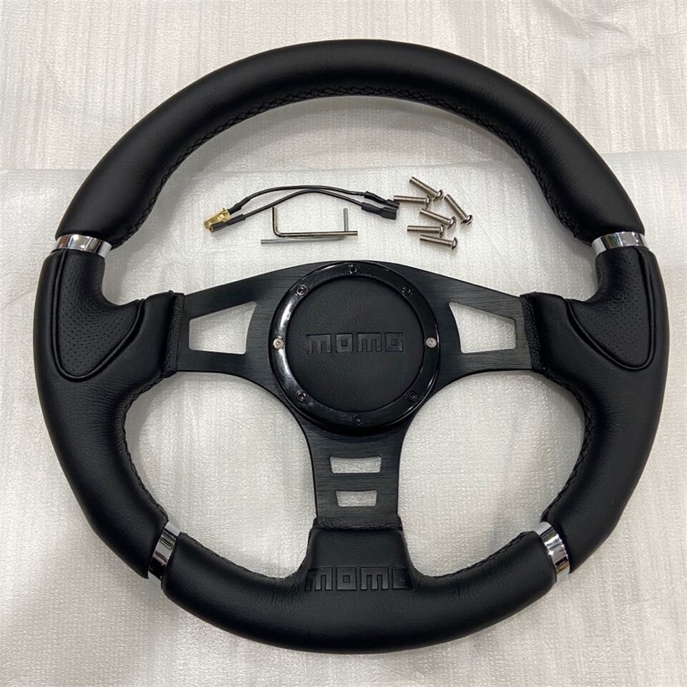 MOMO Universal Car Sport Steering Wheel Racing Type 14inch 350MM ...