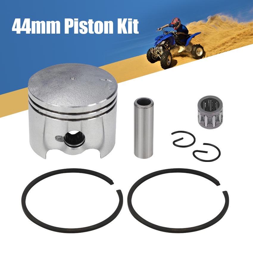 44mm Piston Pin Rings Kit for 2 Stroke Engine 47cc 49cc 52cc Motos ...