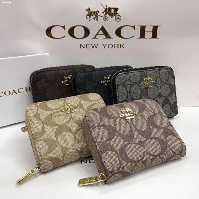 Coach mini wallet With box | Shopee Philippines