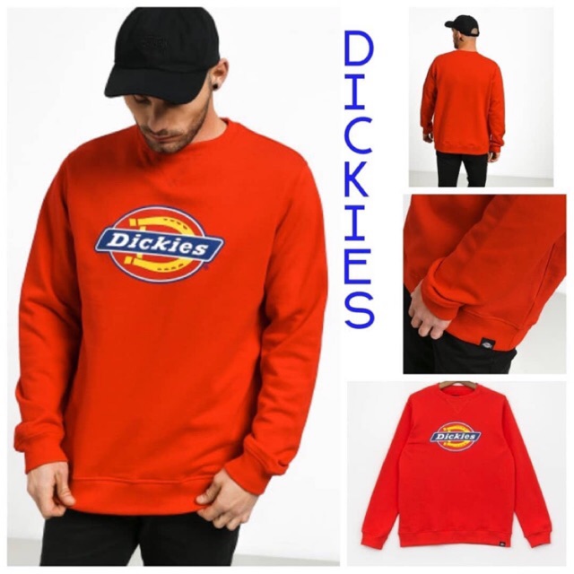 Unisex DICKIES RED SWEATER ORIGINAL- OUTERWEAR Men Women BRANDED ...