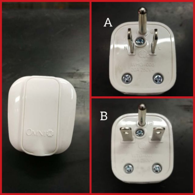 Omni Aircon Parallel / Tandem Plug w/ Ground | Shopee Philippines