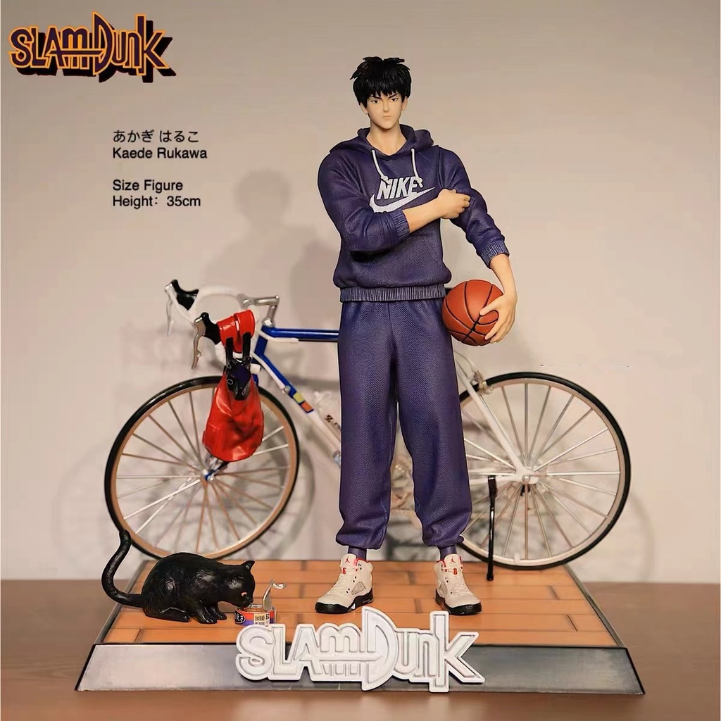 Slam Dunk Gk High-Quality Model Rukawa Maple Big Scene Bicycle Version ...