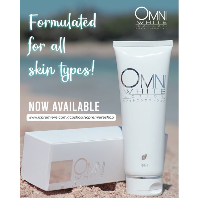 JC Omni White Lotion with Glutathione for Instant Whitening (120 ml ...