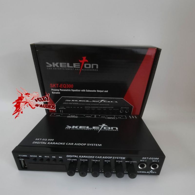 Original SKT- EQ 300 Bluetooth Parametric / Equalizer Skeleton Preamp ...