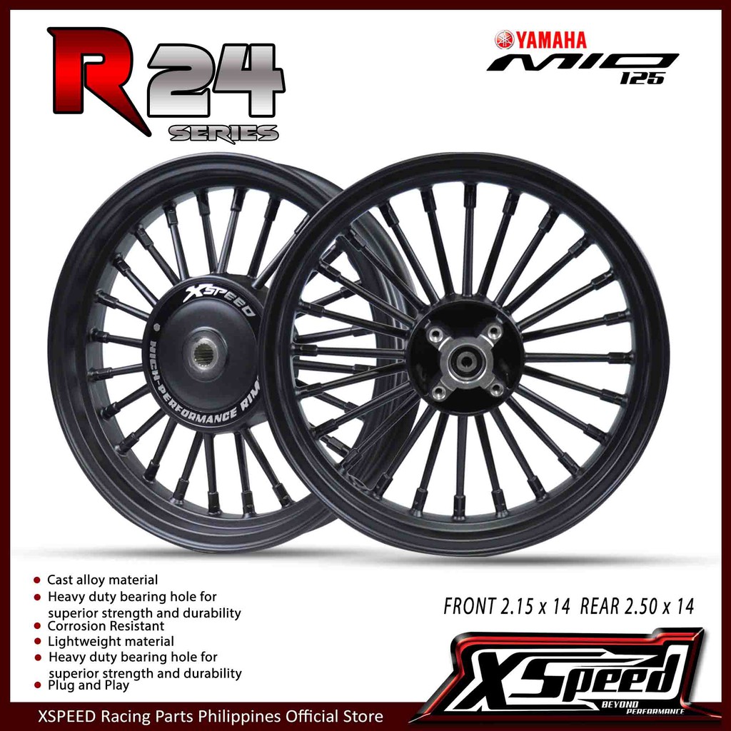 XSPEED MAGS R24 FOR Mio 125 / M3 / MXI | Xspeed Philippines Official ...