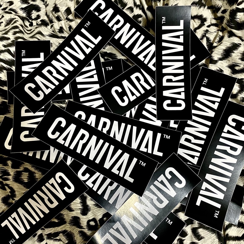 CARNIVAL LOGO STICKER Decal | Shopee Philippines