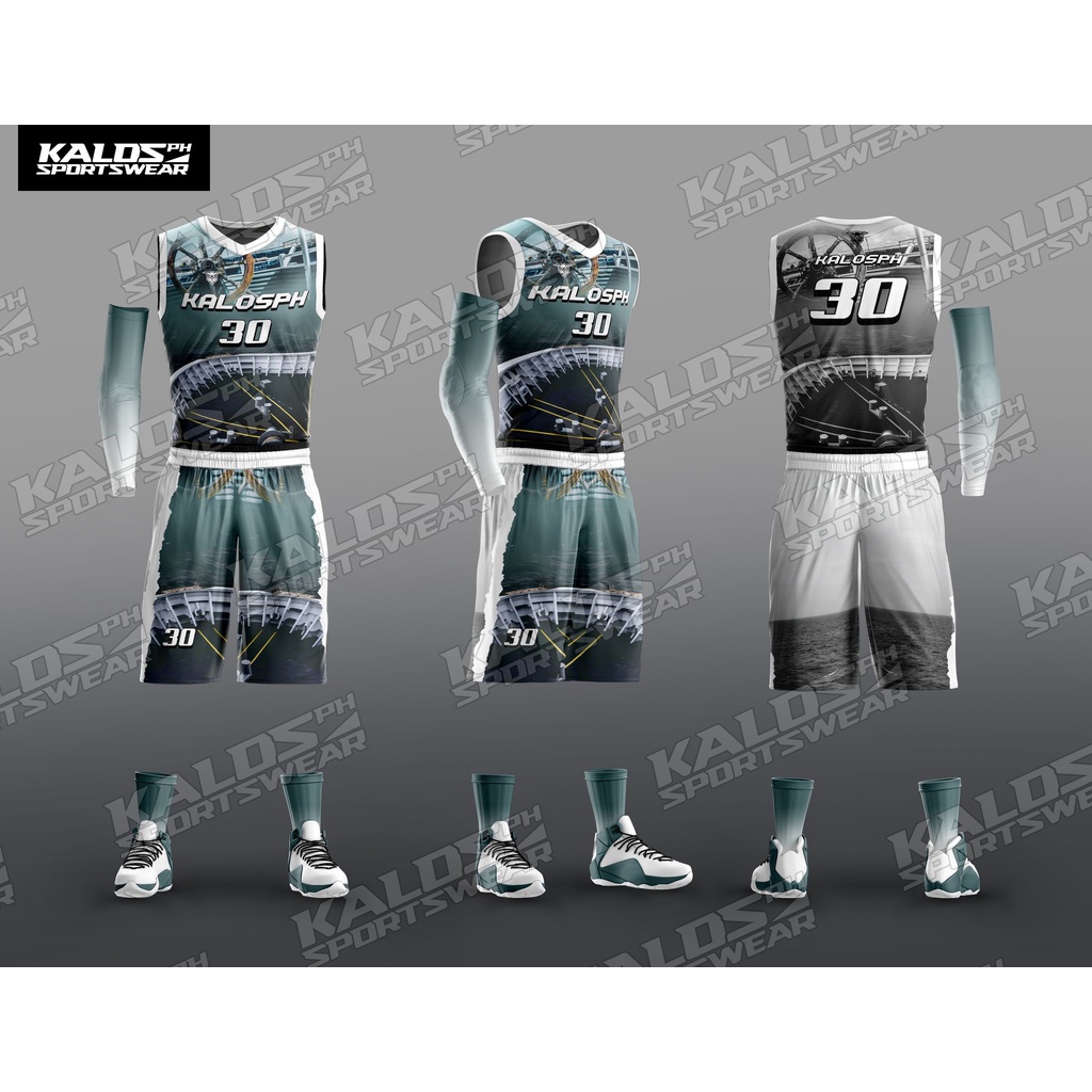 00121 SEAFARER MARINE SEAMAN DESIGN BASKETBALL JERSEY SET SANDO AND ...