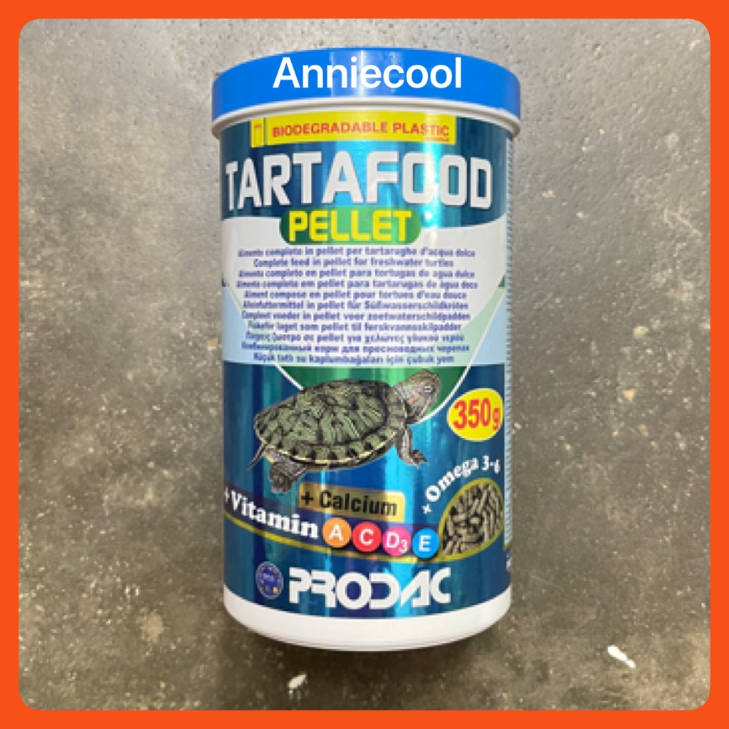 NEW PRODAC TARTA FOOD / TURTLE FOOD / TURTLE STICK - 350G | Shopee ...
