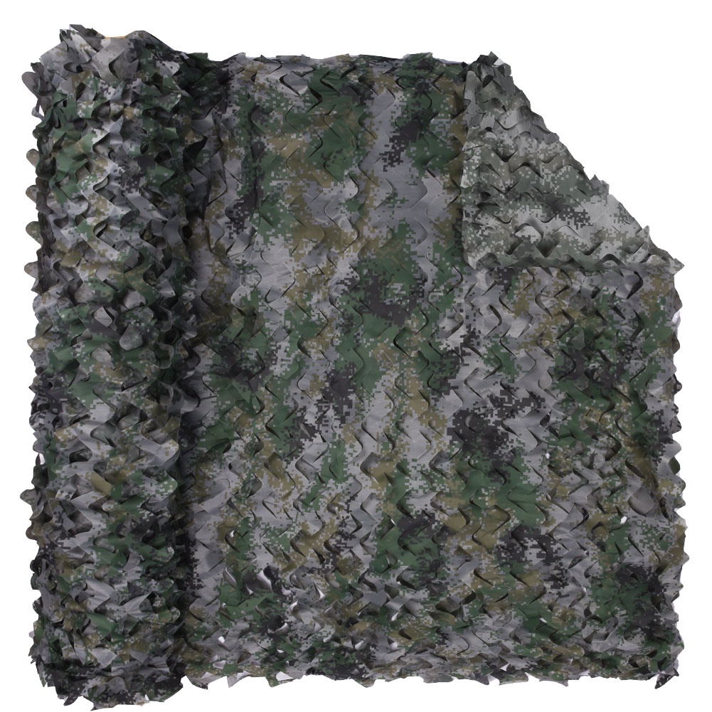 Camo Net Camping Military Hunting Camouflage Net Anti-UV Sun Shade Net ...