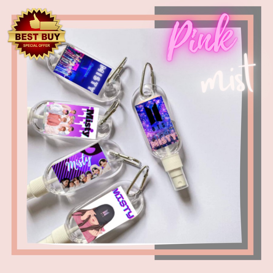 BTS BT21 Personalized Editable Alcohol Spray with Name | Shopee Philippines