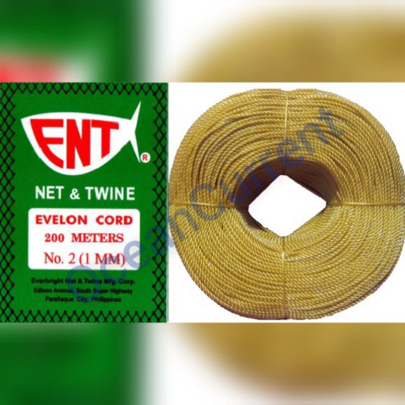 ENT Rope #2 (1mm) Evelon Cord Lubid | Shopee Philippines