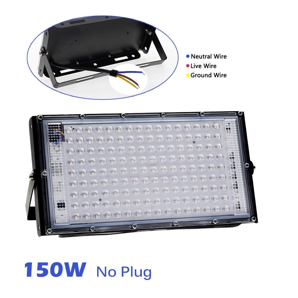 UV LED Floodlight 50W 100W 150W Ultraviolet light 395nm Lamp 220V ...