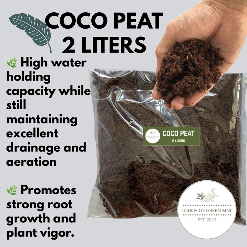 Coco Peat Ready to Use Potting Mix 2L (Screened) | Shopee Philippines