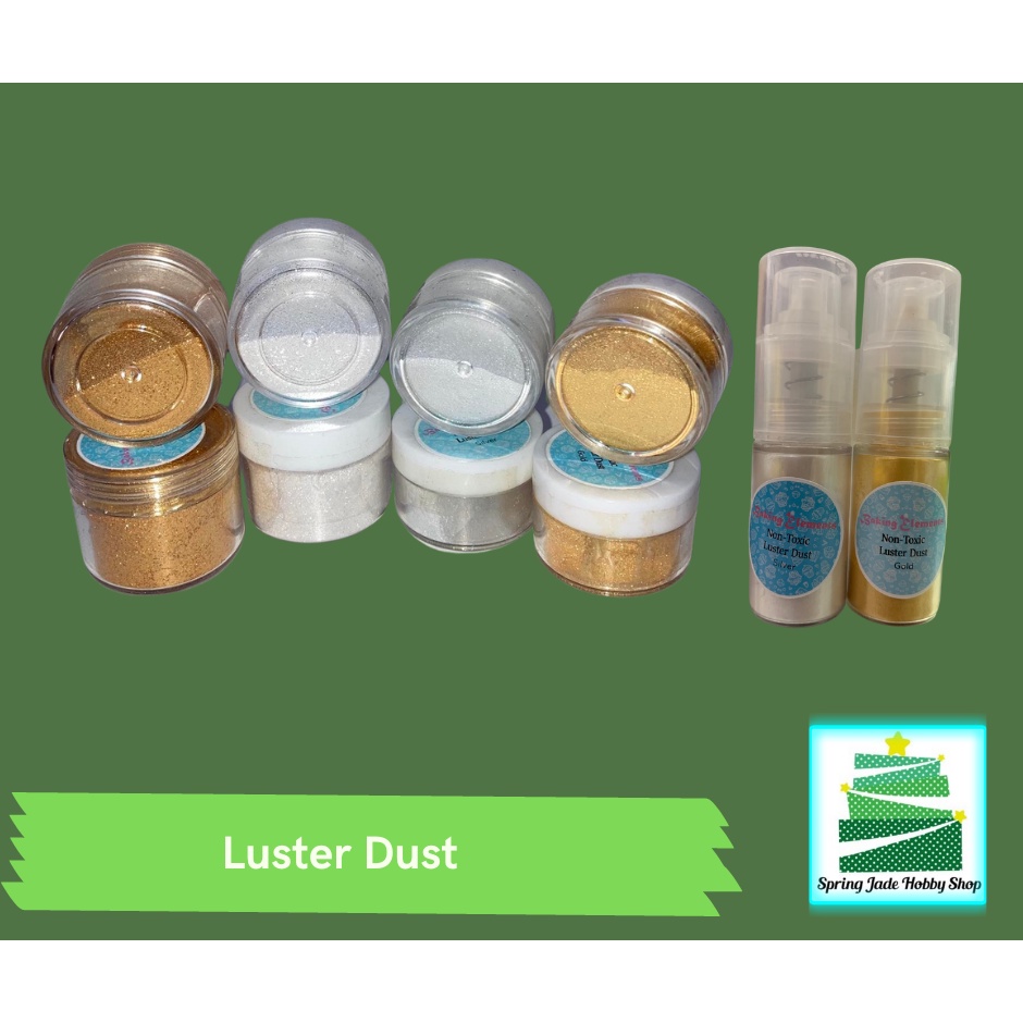Spring Jade: Luster Dust| Edible Luster Dust Spray Bottle | Shopee ...