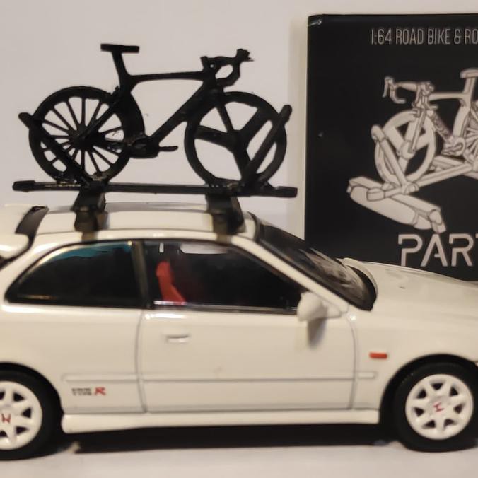 Parvus Models 1 64 Scale Hot Wheels Road Bike And Roof Rack Customized ...