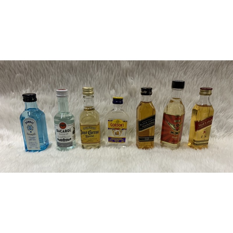 mini liquor bottles 20-50ml | Shopee Philippines