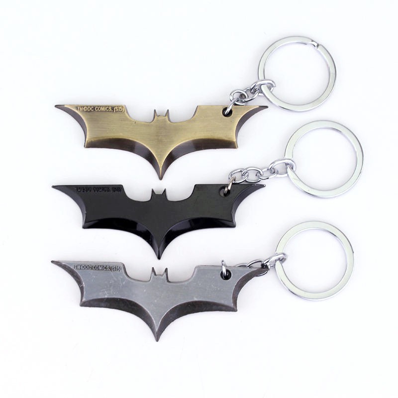 DC Justice League Batman Batman Logo Keychain Pendant | Shopee Philippines