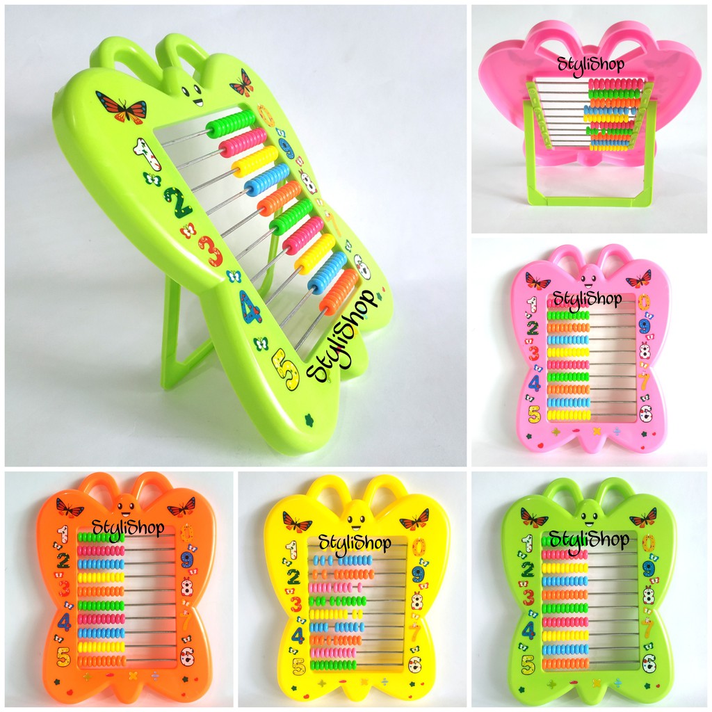 Abacus (Butterfly Model) Arithmetic Abacus/ sipoa/ counting tool ...