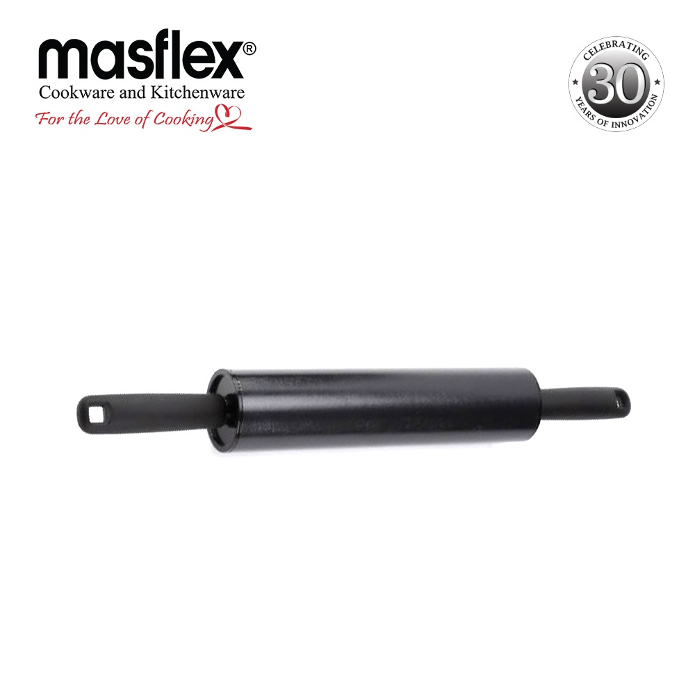 Masflex Non-Stick Rolling Pin L 47 cm x W 6.5 cm x H 6.5 cm Made of PP ...