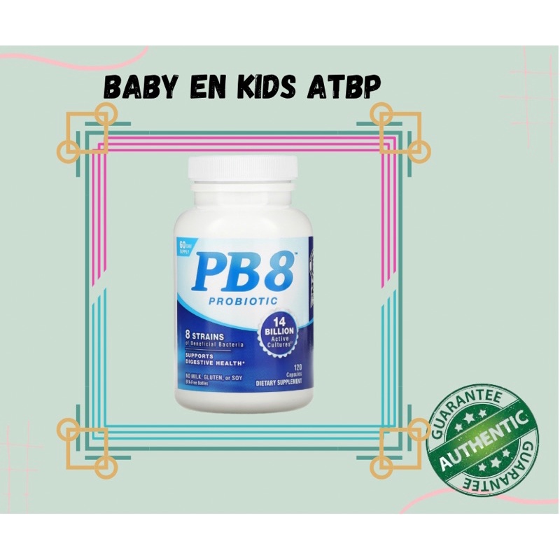 on hand!Nutrition Now PB8 probiotics (120capsules) | Shopee Philippines