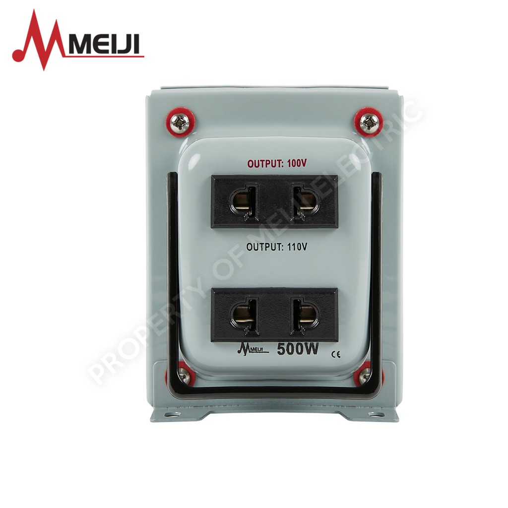 Meiji Step Down Transformer 500 Watts Step-Down Transformers Tc-500dv ...