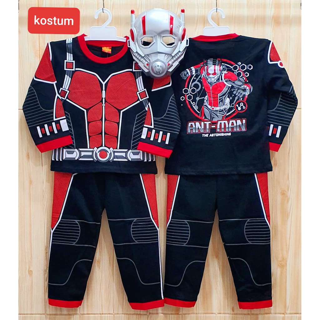 Children's Costume With SUPER HERO MOTIF Long Sleeves Without Mask ...