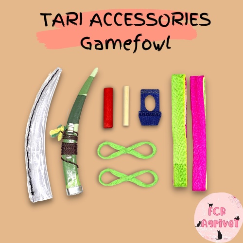 [FCR AGRIVET] TARI ACCESSORIES SET Kalang Jersey Boots Condom Bayna ...